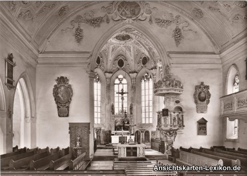Ev. Kirche St. Jakob :: Oettingen in Bayern :: Ansichtskarten-Lexikon