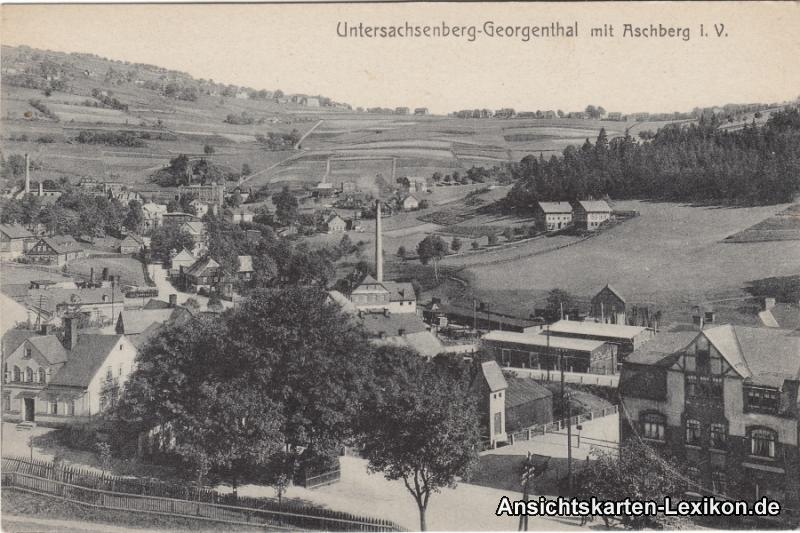 Untersachsenberg - Panorama mit Fabrik :: Sachsenberg-Georgenthal ...