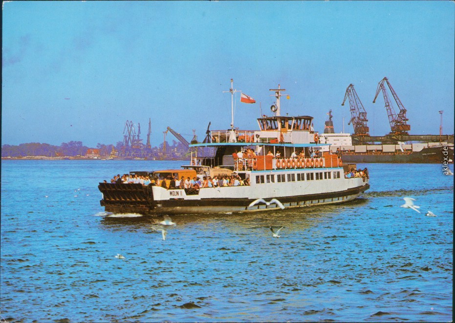 Prom "Wolin II" :: Swinemünde :: Ansichtskarten-Lexikon