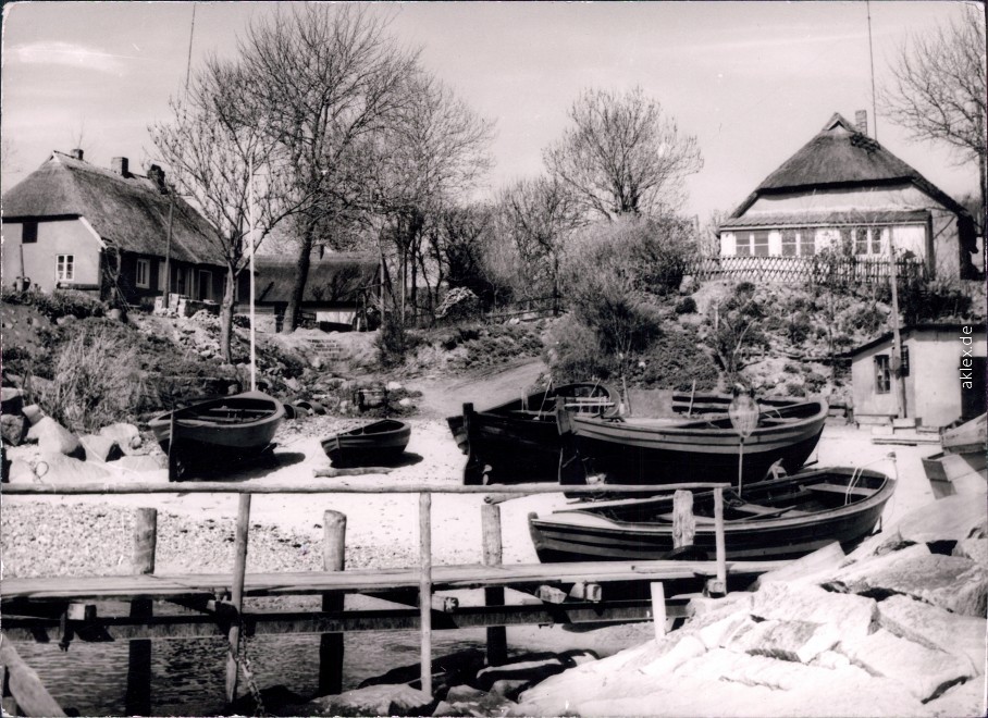 Hafen :: Vitt (Vitte - Arkona)-Putgarten/Rügen :: Ansichtskarten-Lexikon