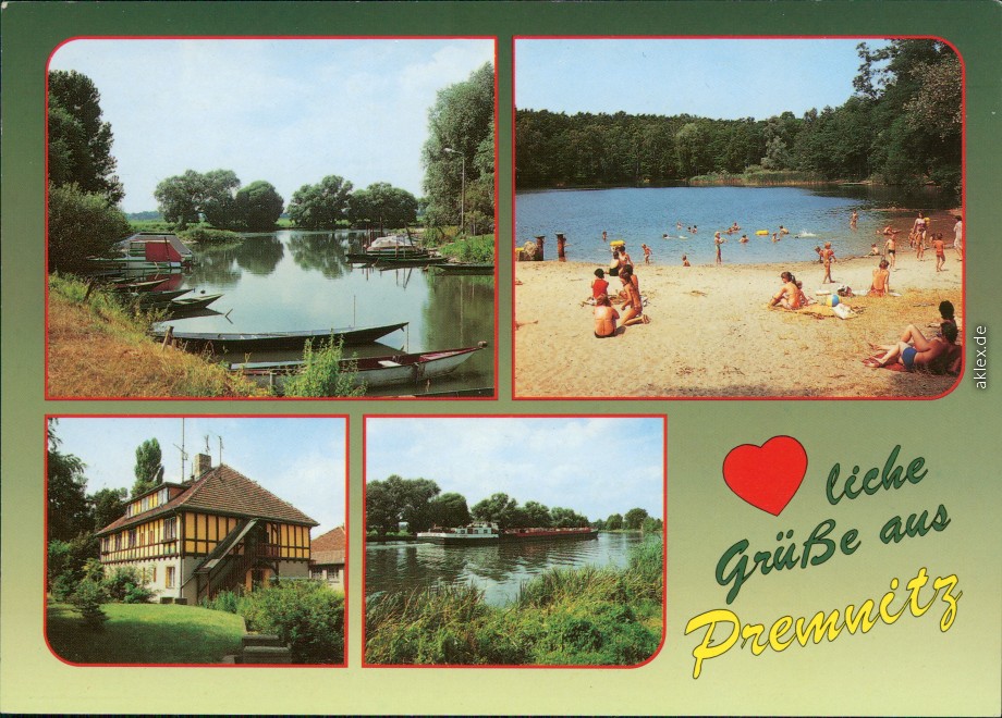 Badesee, Badestelle, Bootsanlegestelle, Haus :: Premnitz ...