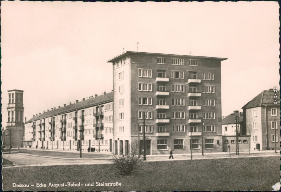 Neubauten - Ecke August-Bebelst-Straße und Steinstraße :: Dessau-Dessau ...