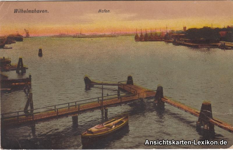Hafen :: Wilhelmshaven :: Ansichtskarten-Lexikon
