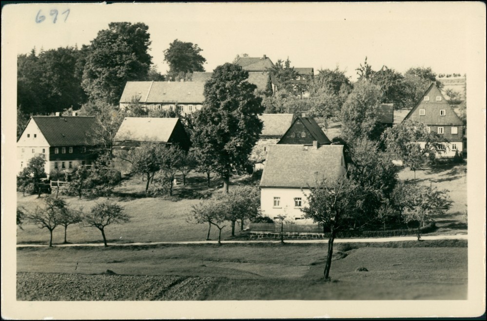 Dorfpartie :: Weifa-Steinigtwolmsdorf :: Ansichtskarten-Lexikon
