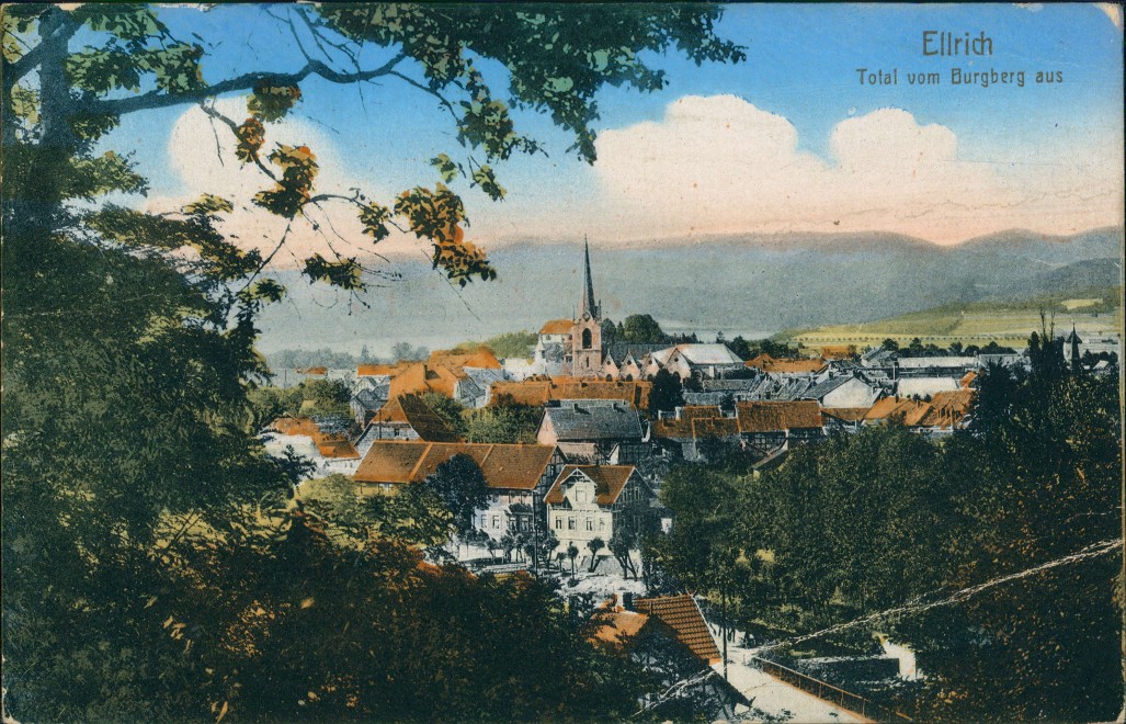 Blick auf die Stadt :: Ellrich :: Ansichtskarten-Lexikon