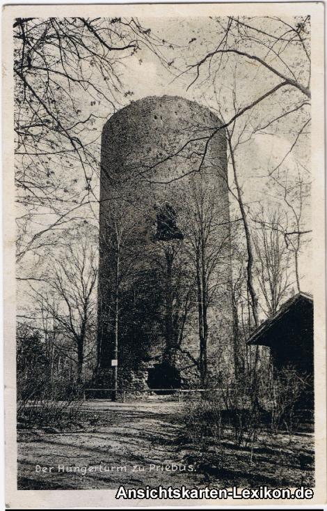 Hungerturm :: Priebus :: Ansichtskarten-Lexikon