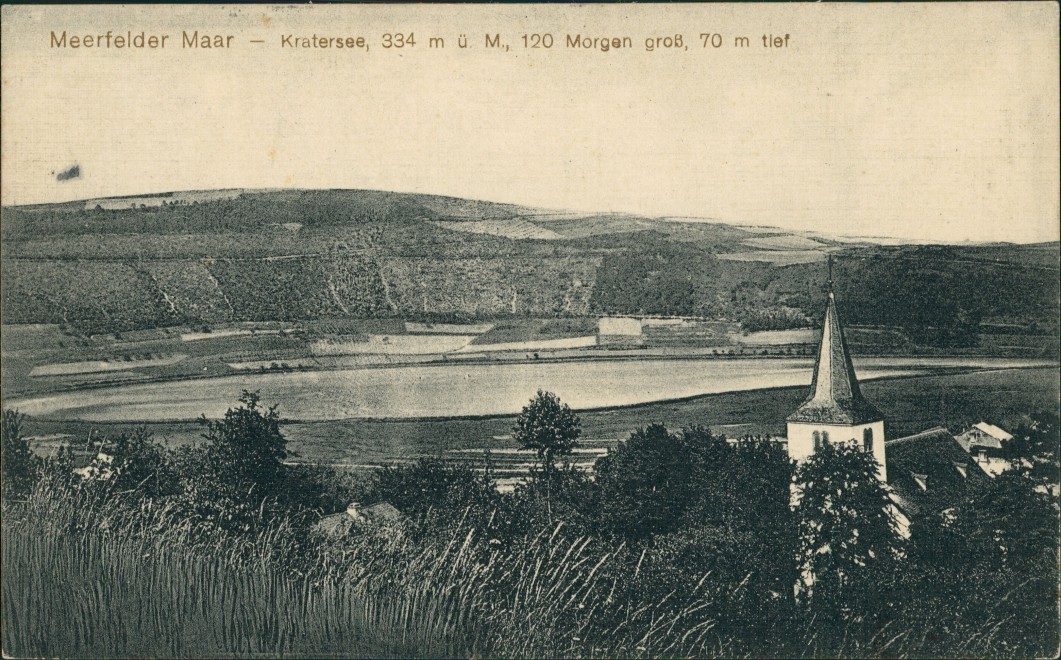 Partie am Meerfelder Maar, Kratersee bei Meerfeld :: Manderscheid ...