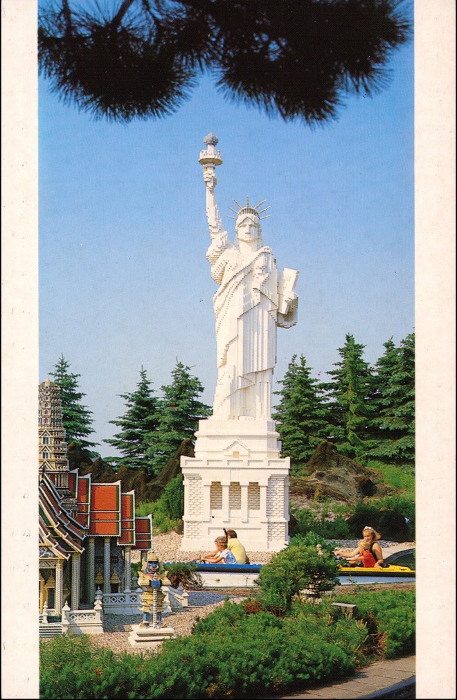 Legoland, Statue of Liberty :: Billund (Denmark) :: Ansichtskarten-Lexikon