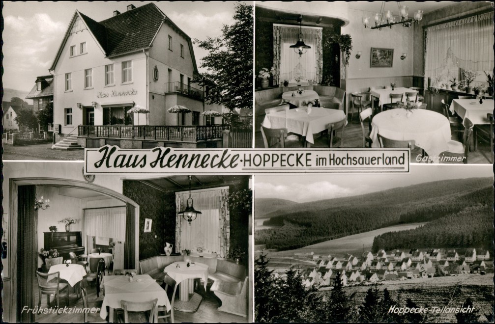 Haus Hennecke, Außenm Gastzimmer, Frühstückzimmer :: Hoppecke-Brilon ...