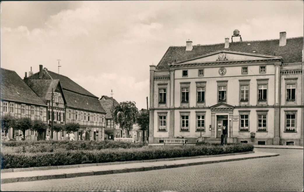 Stadtteilansicht Partie am Rathaus :: Wusterhausen an der Dosse ...