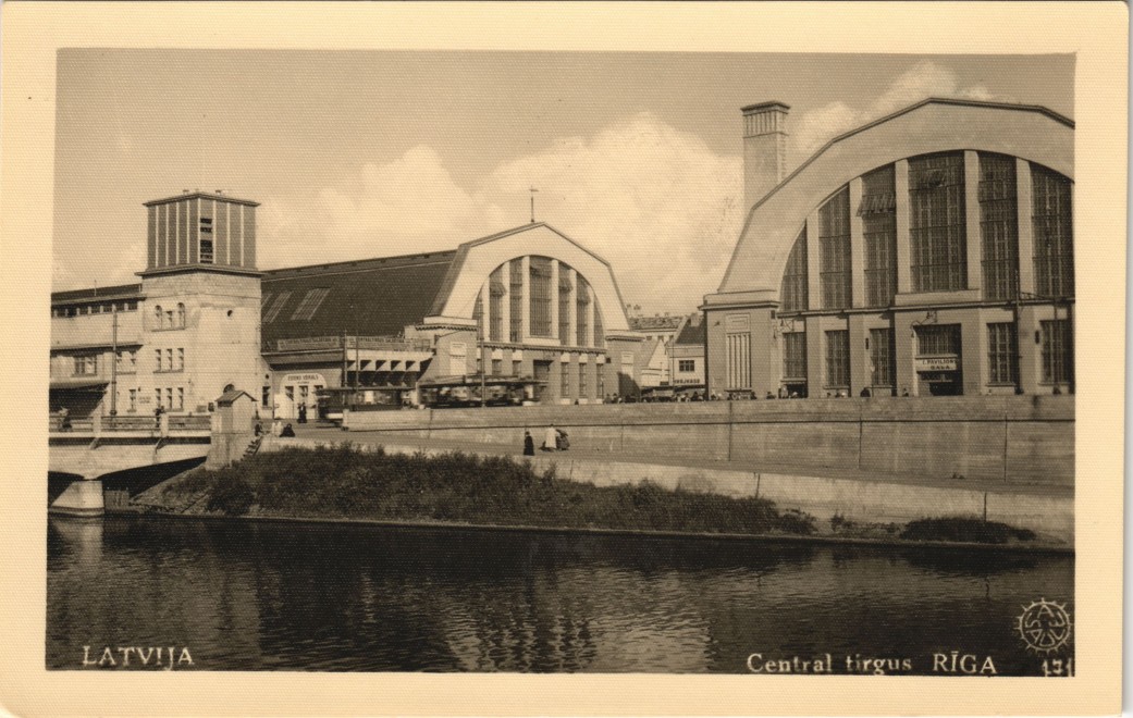 Central Tirgus :: Riga :: Ansichtskarten-Lexikon
