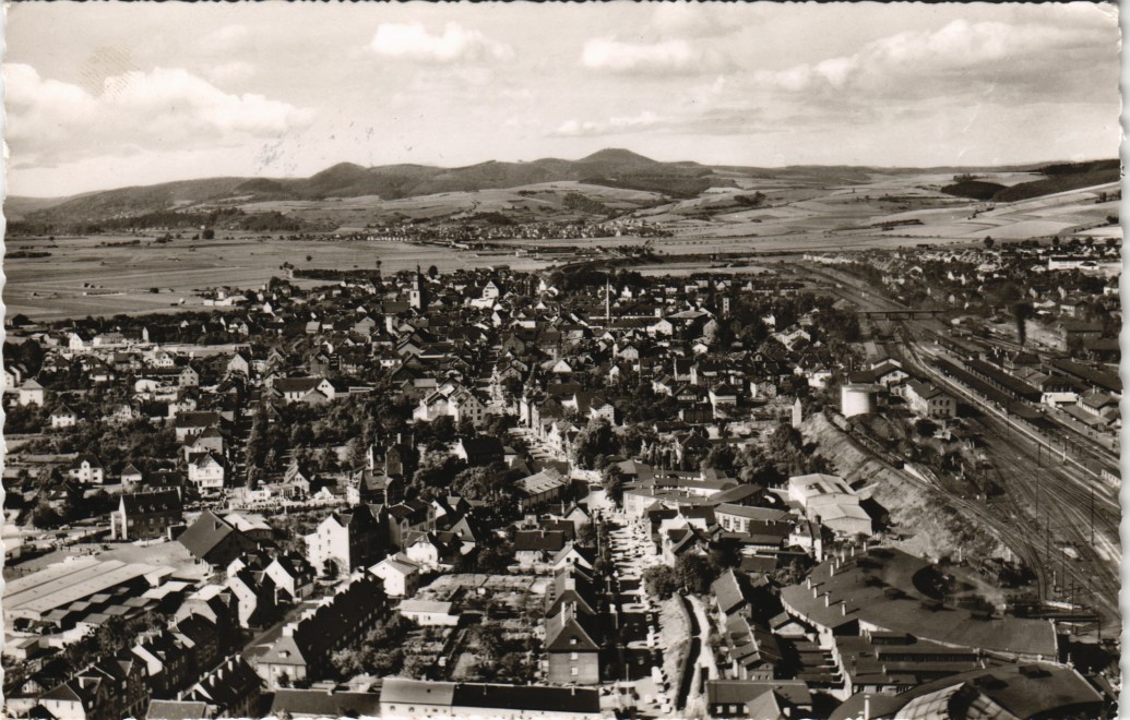 Luftaufnahme :: Bebra :: Ansichtskarten-Lexikon