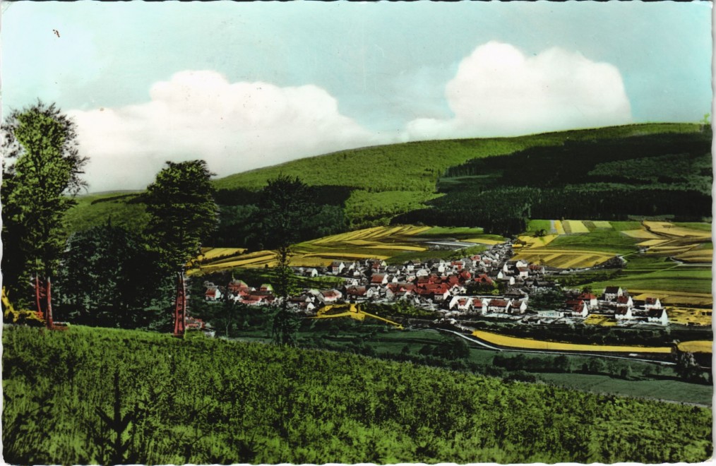 Stadtpartie :: Densberg-Jesberg (Schwalm-Eder-Kreis) :: Ansichtskarten ...