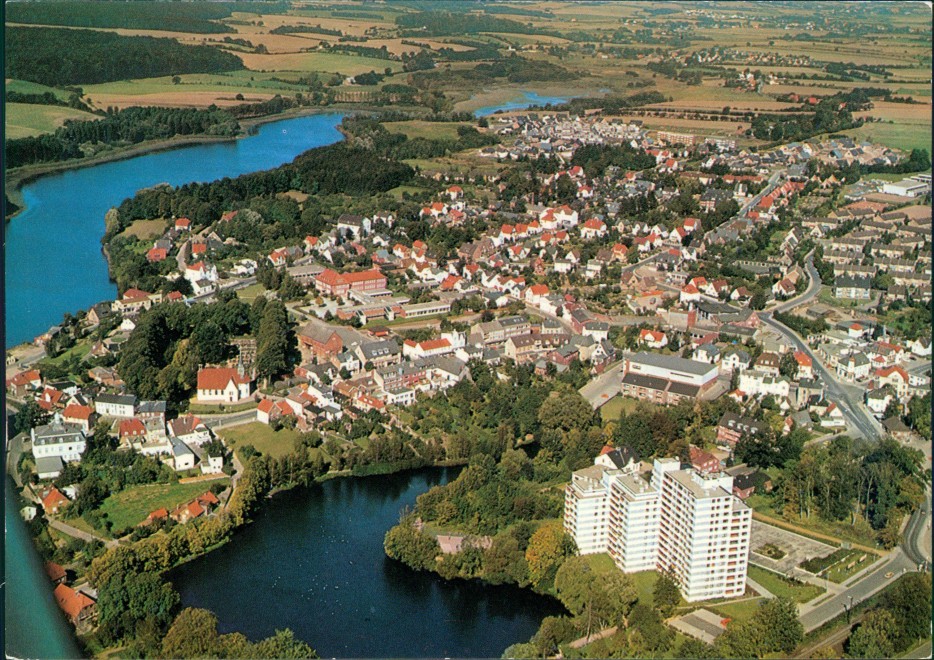 Luftaufnahme Stadt vom Flugzeug aus :: Reinfeld (Holstein ...