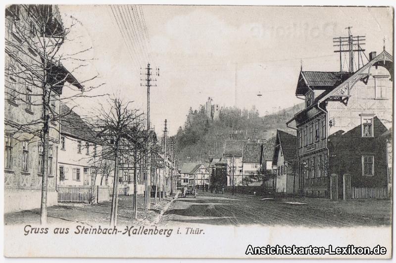 Dorfstraße :: Steinbach-Hallenberg :: Ansichtskarten-Lexikon