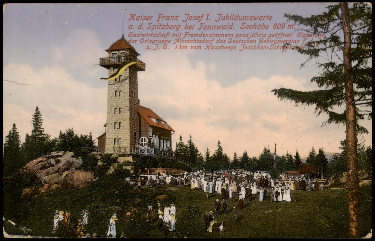 Tannwalder Spitzberg (Isergebirge) Menschenmenge :: Tannwald ...