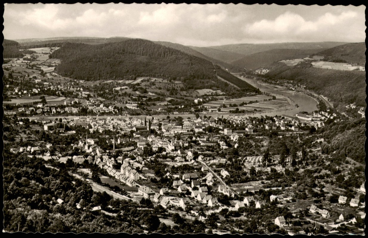 Luftbild :: Eberbach :: Ansichtskarten-Lexikon