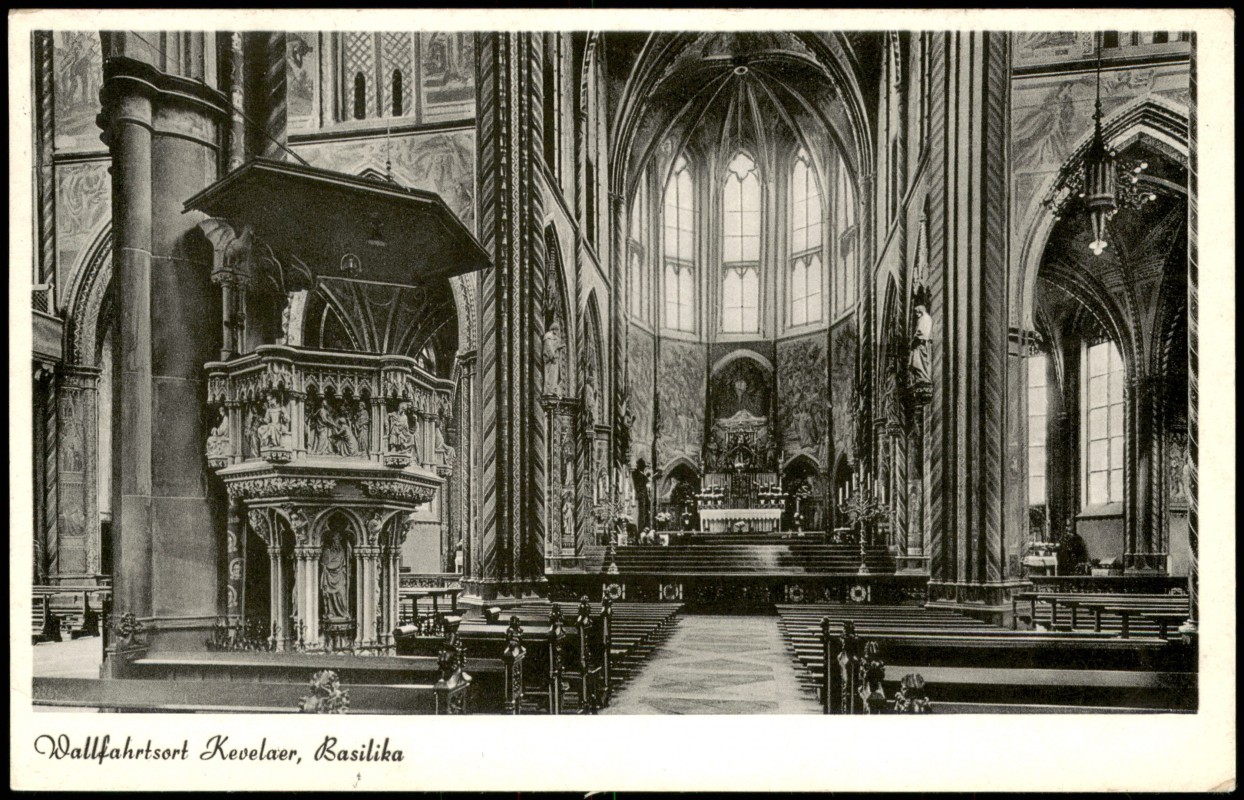 Wallfahrtskirche - Innen :: Kevelaer :: Ansichtskarten-Lexikon