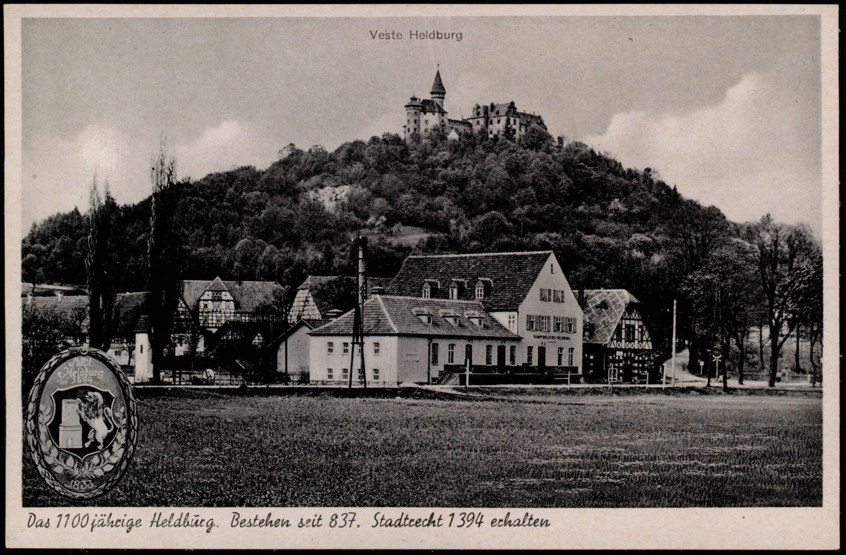 1100 Jhr. Veste Heldburg Gasthof :: Bad Colberg-Heldburg ...