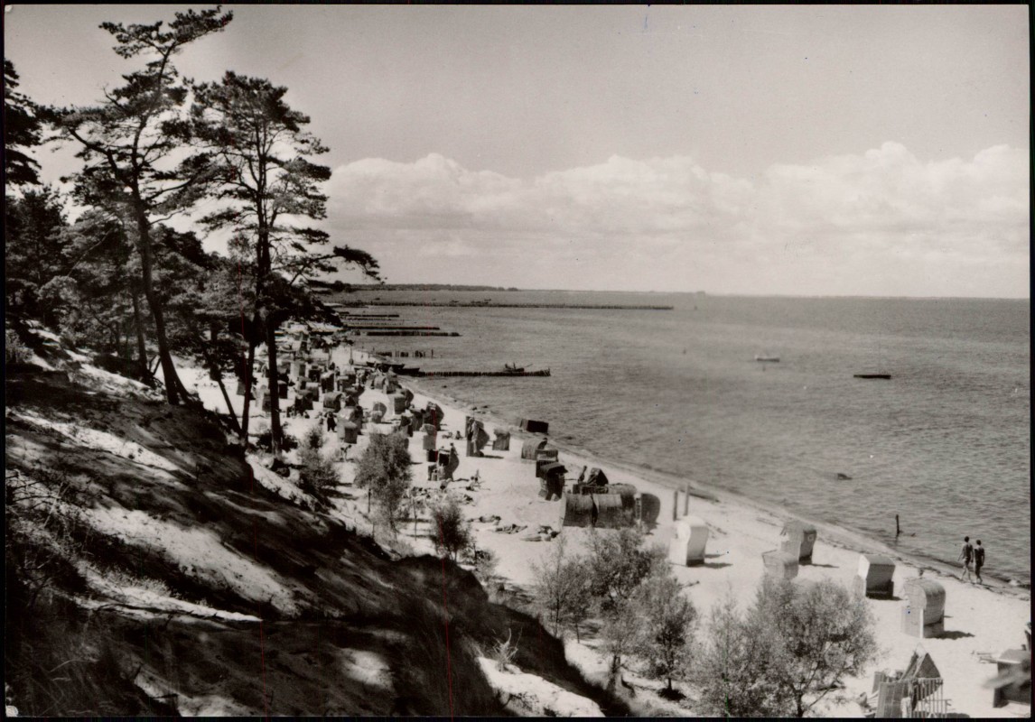 Strand Ostsee Ostseebad Strandleben DDR AK :: Lubmin :: Ansichtskarten ...