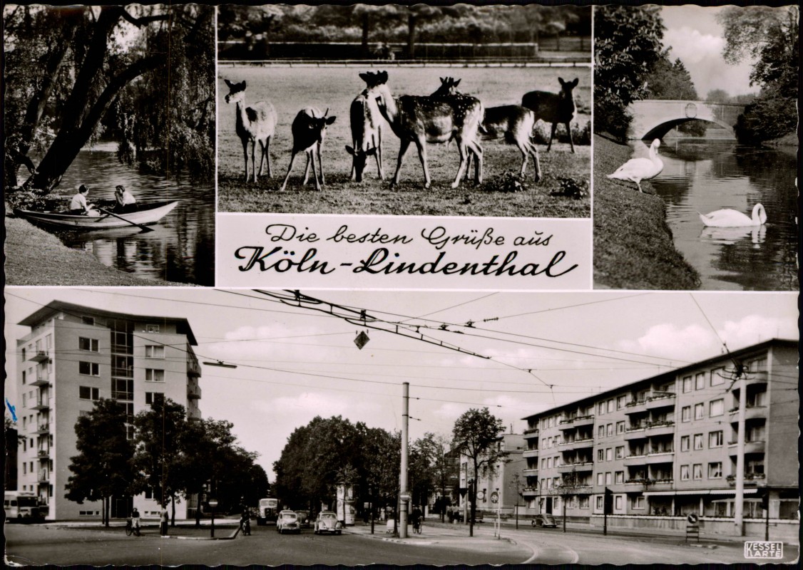Mehrbildkarte Orts- und Stadtteilansichten :: Lindenthal-Köln ...