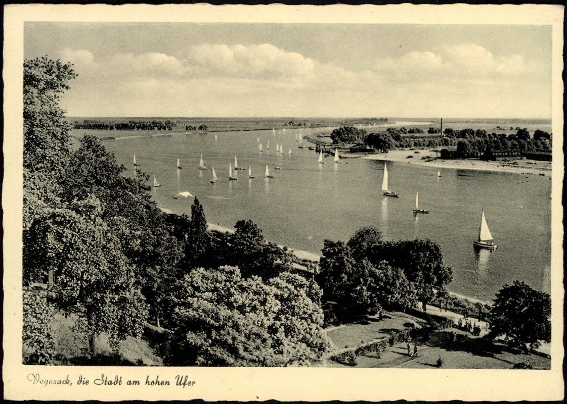 Die Stadt am hohen Ufer :: Vegesack-Bremen :: Ansichtskarten-Lexikon