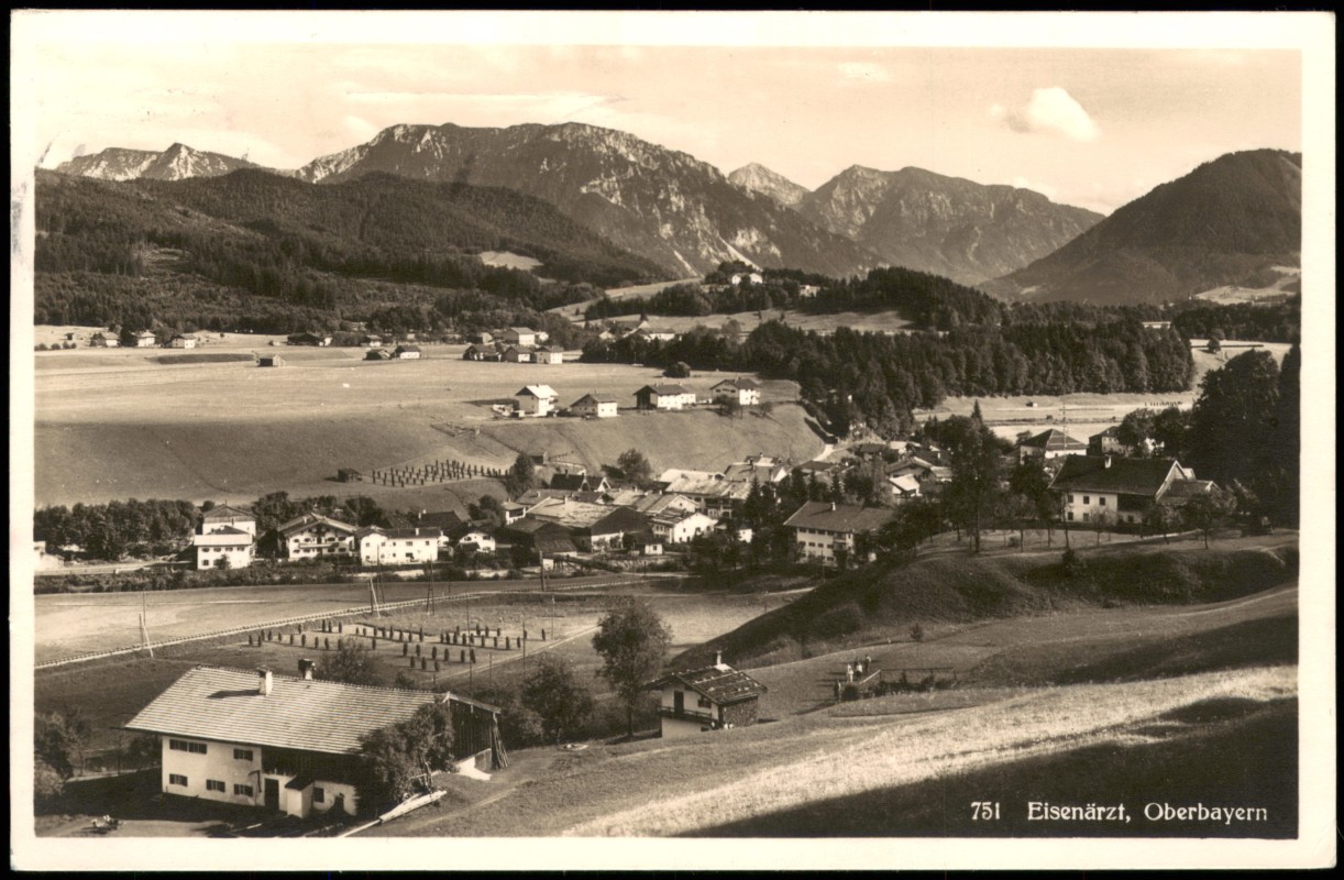 Blick auf die Stadt - Fotokarte :: Eisenärzt-Siegsdorf ...