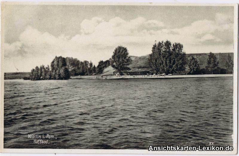 Haffbad :: Wollin :: Ansichtskarten-Lexikon