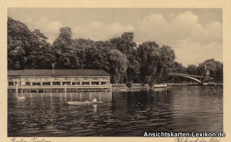 Blick auf die Abtei :: Alt-Treptow-Berlin :: Ansichtskarten-Lexikon