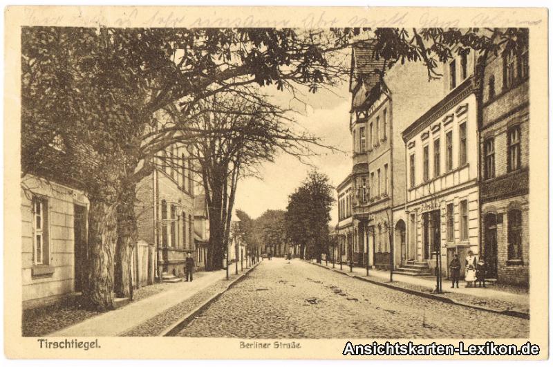 Berliner Straße :: Tirschtiegel :: Ansichtskarten-Lexikon
