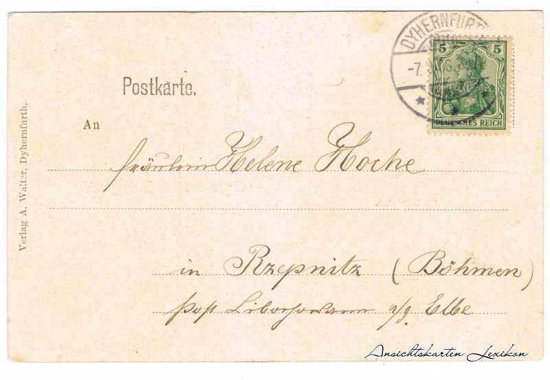 2 Bild Kloster St. Hedwigsruh :: Dyhernfurth :: Ansichtskarten-Lexikon