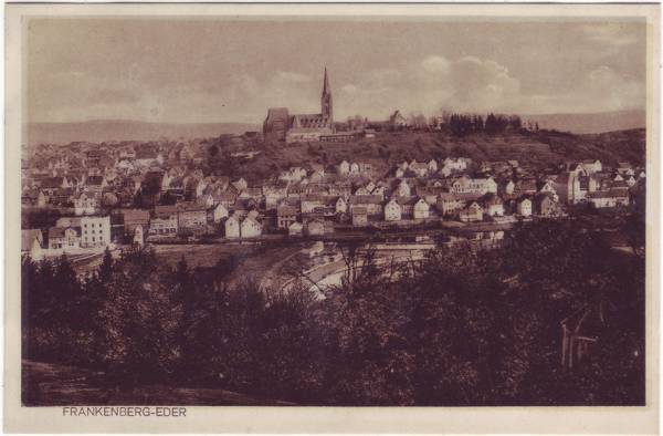 Panorama :: Frankenberg (Eder) :: Ansichtskarten-Lexikon