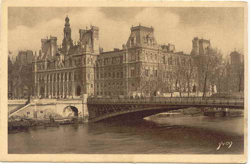 Rathaus :: Paris :: Ansichtskarten-Lexikon