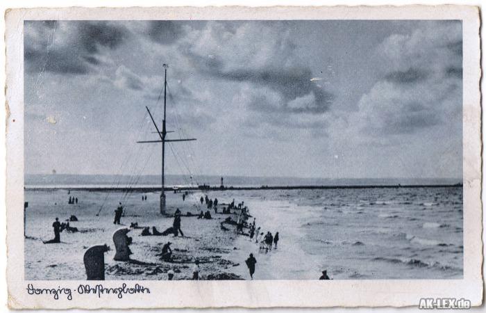 Westerplatte gel. 1942 :: Danzig :: Ansichtskarten-Lexikon